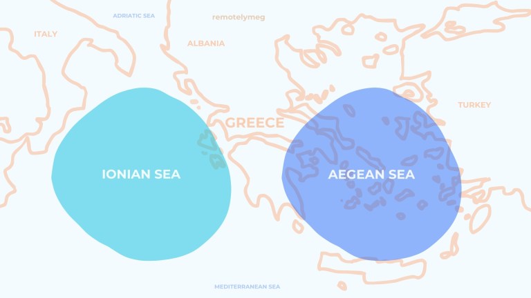 The Ionian vs Aegean Sea: Which side for my Greek Island holiday ...